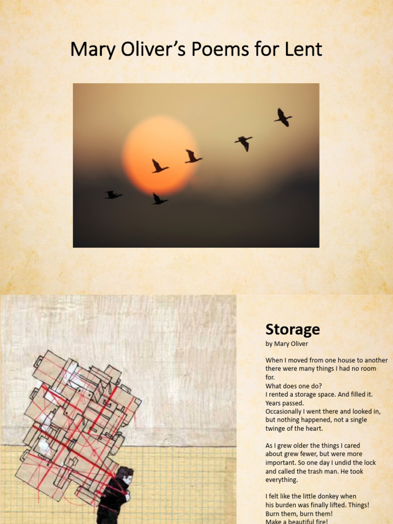 MAry Oliver Poems | PDF