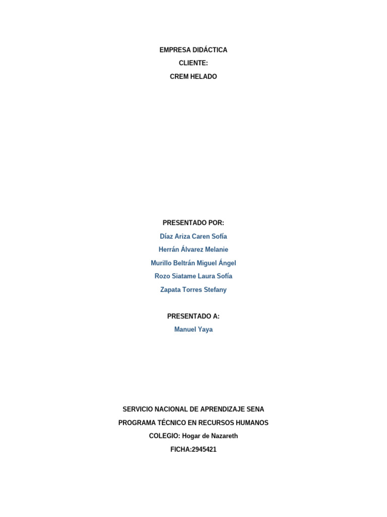 Crem Helado-1 | PDF