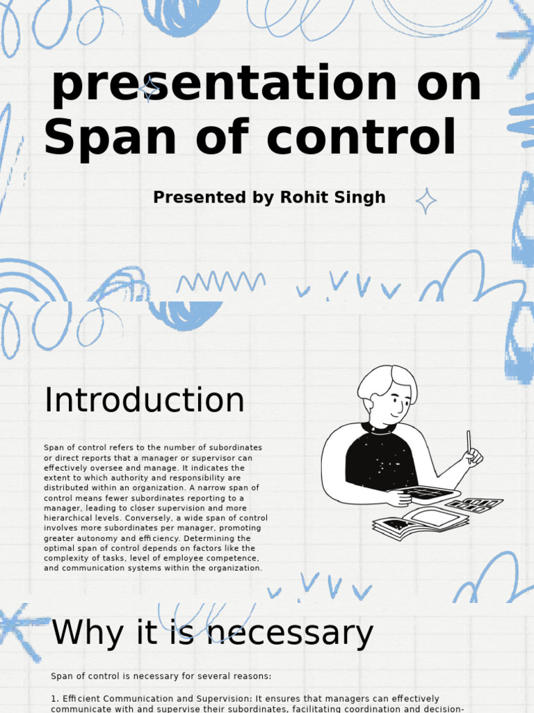 Span of Control MCP | PDF