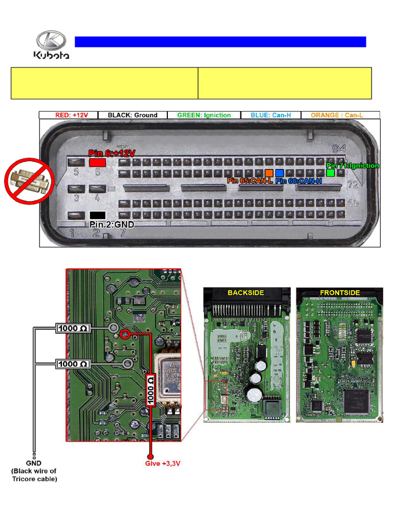 Tricore Kubota Edc17 C55 1767 Intflash | PDF