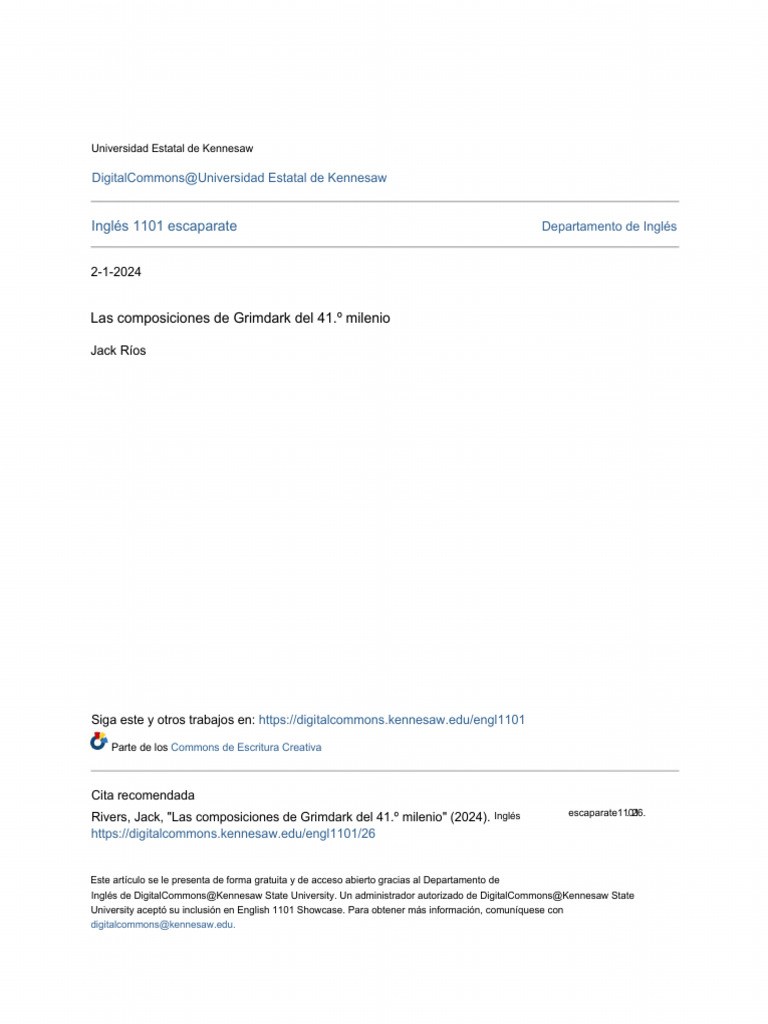 The Grimdark Compositions of The 41st Millenium | PDF | Campaign Settings