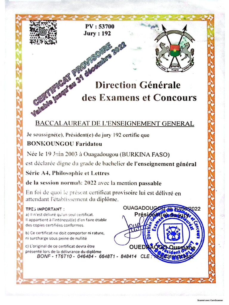 Attestation | PDF