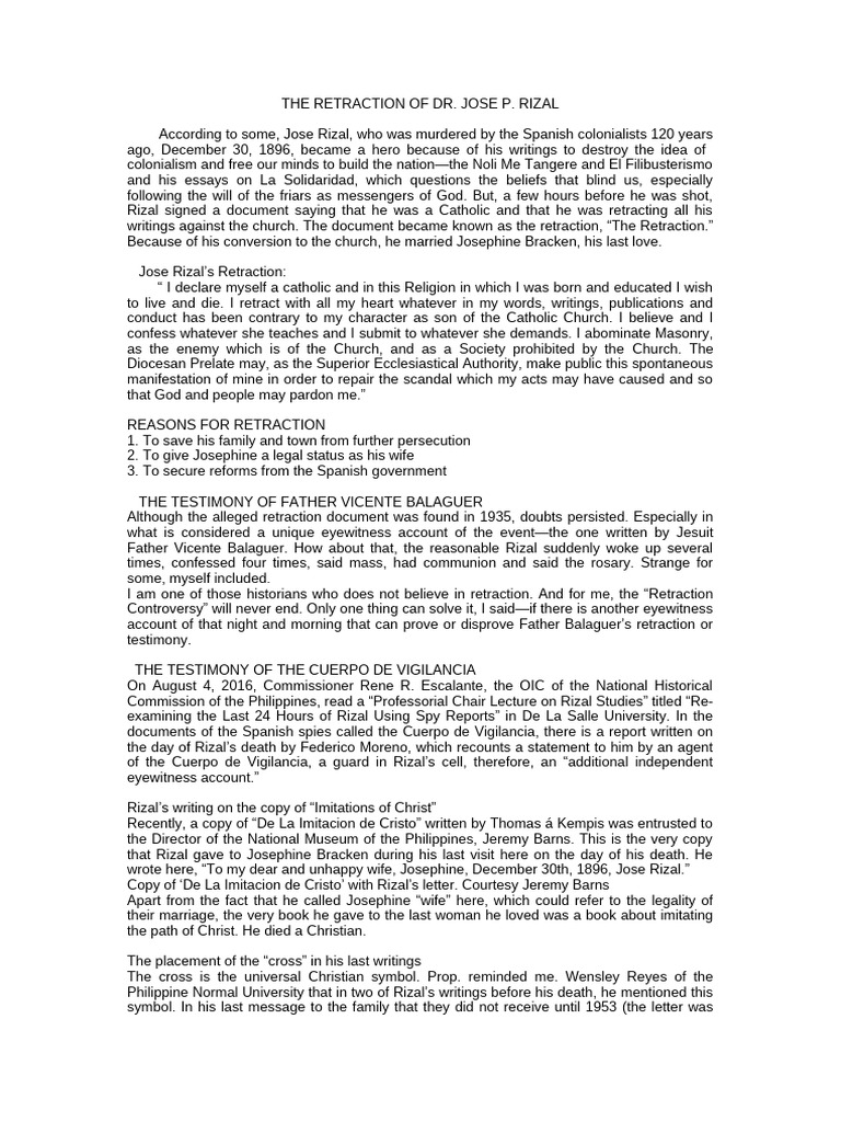 The Retraction | PDF