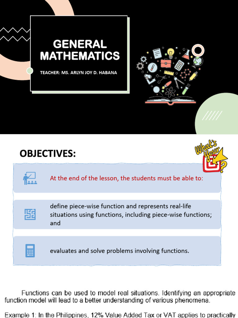 Gen Math Q1 L2 | PDF