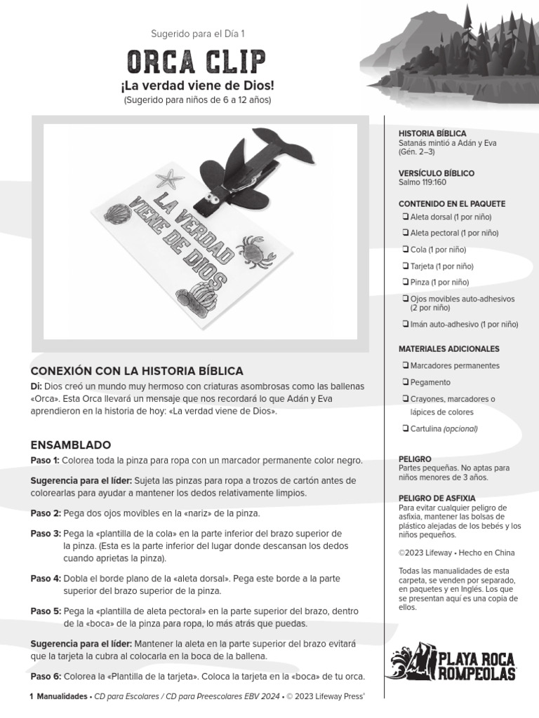 Manual EBV Playa Roca Rompeolas 2024 | PDF