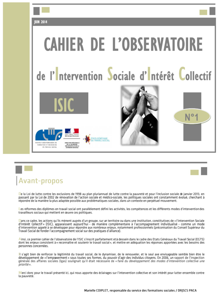 Cahier ISIC 06-14 | PDF