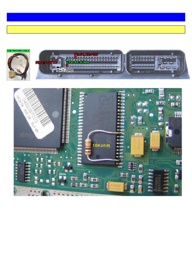 Bootst10c167 Bosch Me7.1.1 Vag | PDF