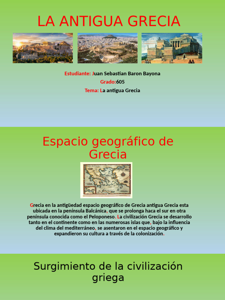 La Antigua Grecia | PDF