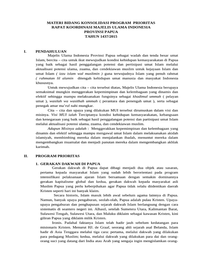 Program Prioritas | PDF