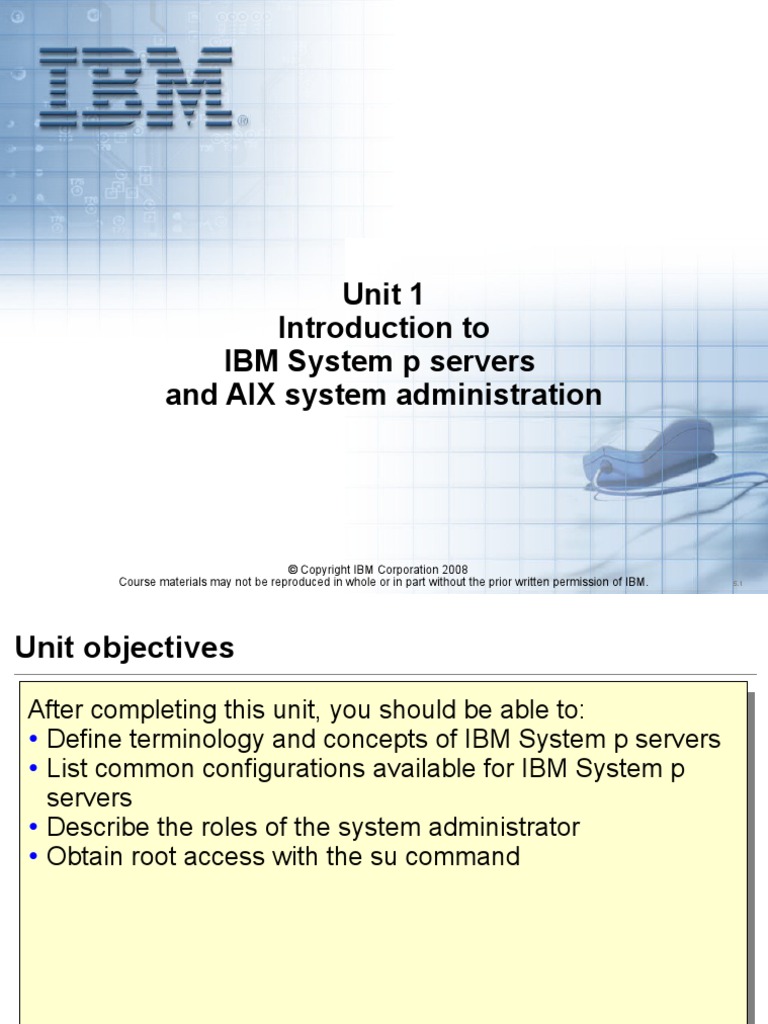 Ion Aix System Administration Pdf Computer Terminal Booting