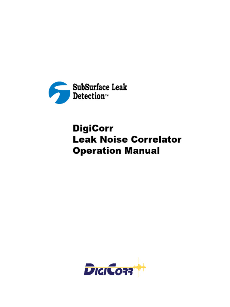 DigiCorr User Guide | PDF