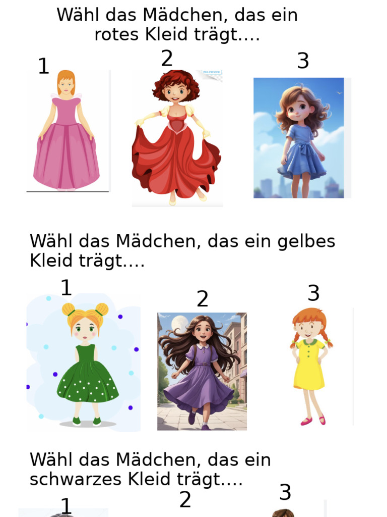 Kleidung Und Farben | PDF