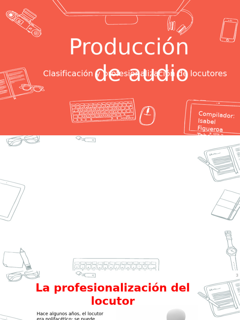 Producción de Audio 6 - Profesionalización de Los Locutores | PDF