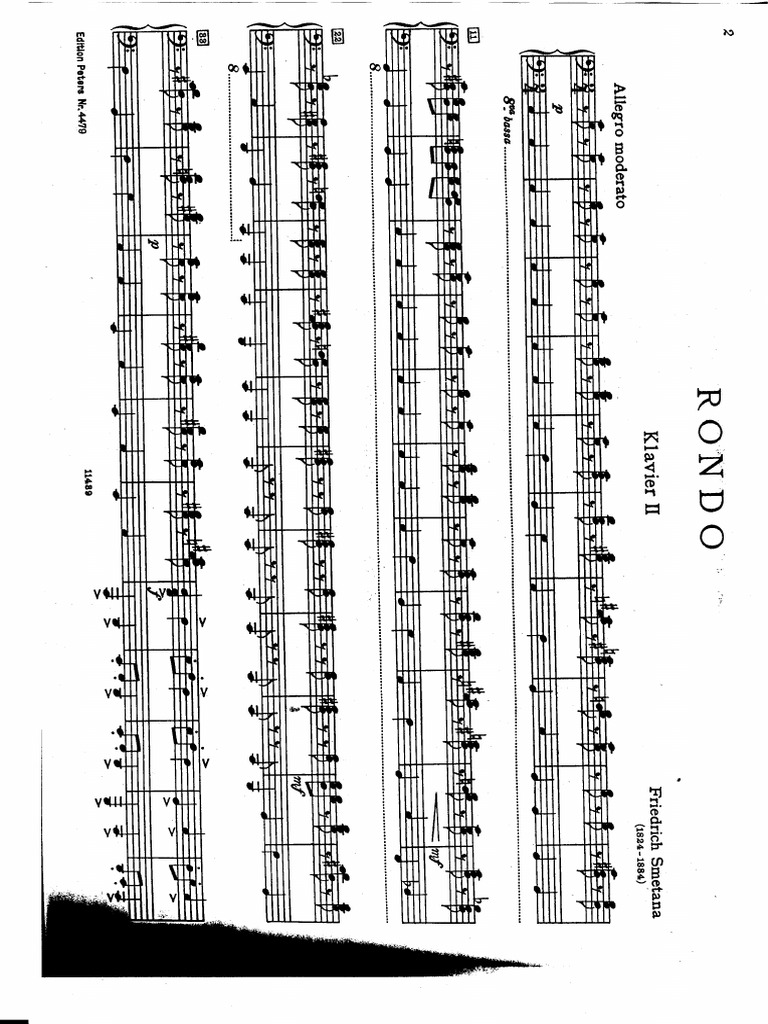 Rondo C Dur II Secondo | PDF