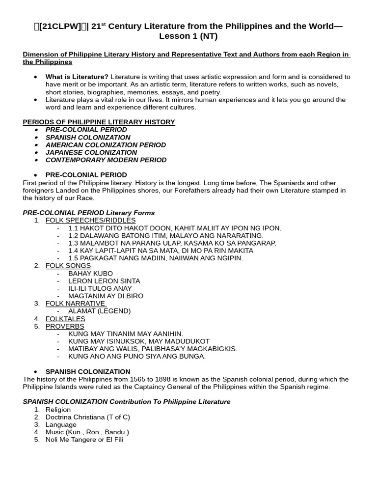 ??Q1 Lesson 1 (NT) | PDF