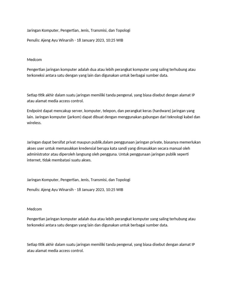 Jaringan Komput-WPS Office | PDF