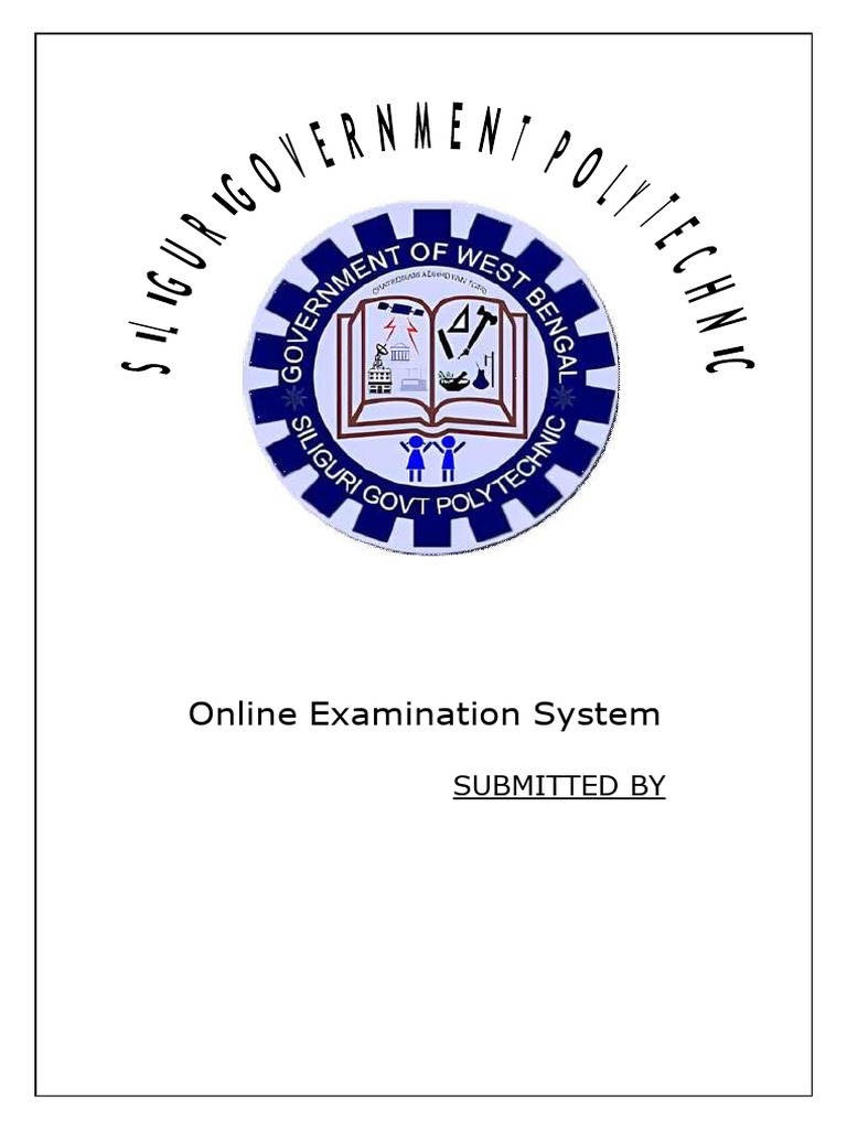 FINAL Project Report On Online Examination System | PDF | Databases | Computers