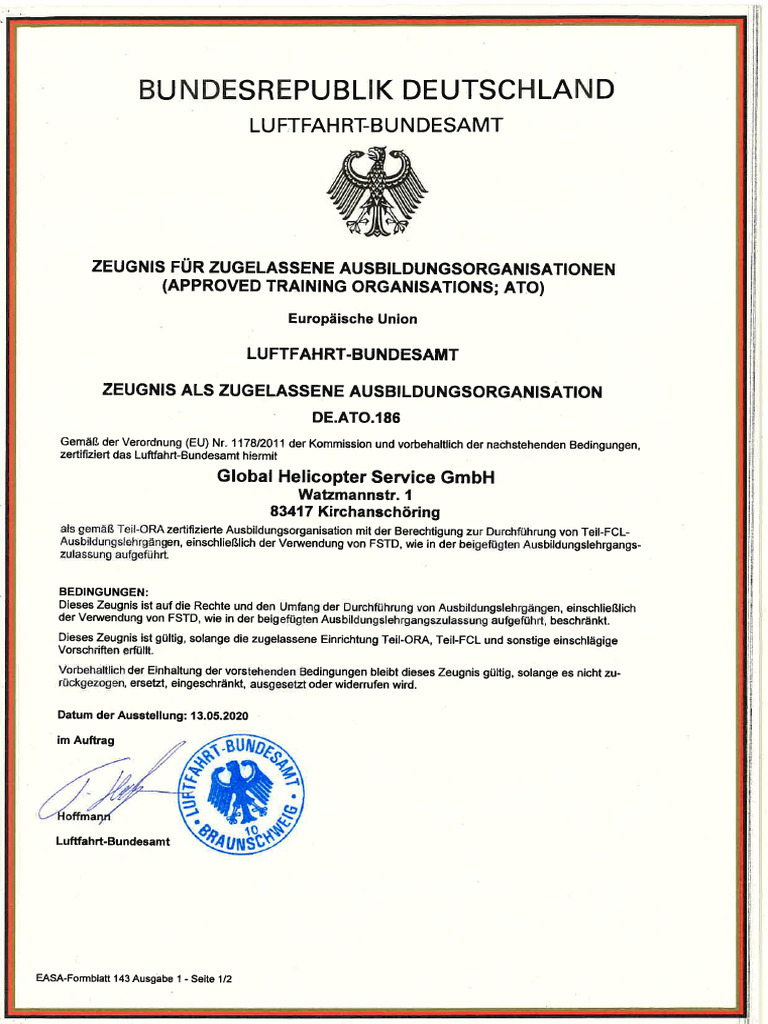 ATO Certificate P1 | PDF