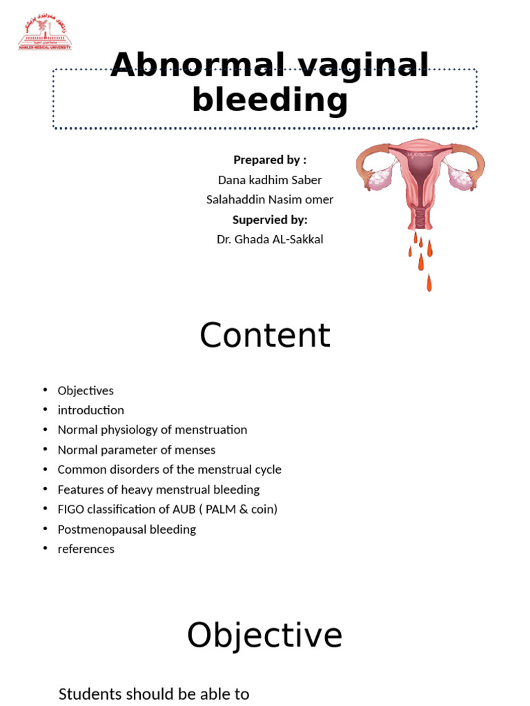 Abnormal Vaginal Bleeding 1 | PDF