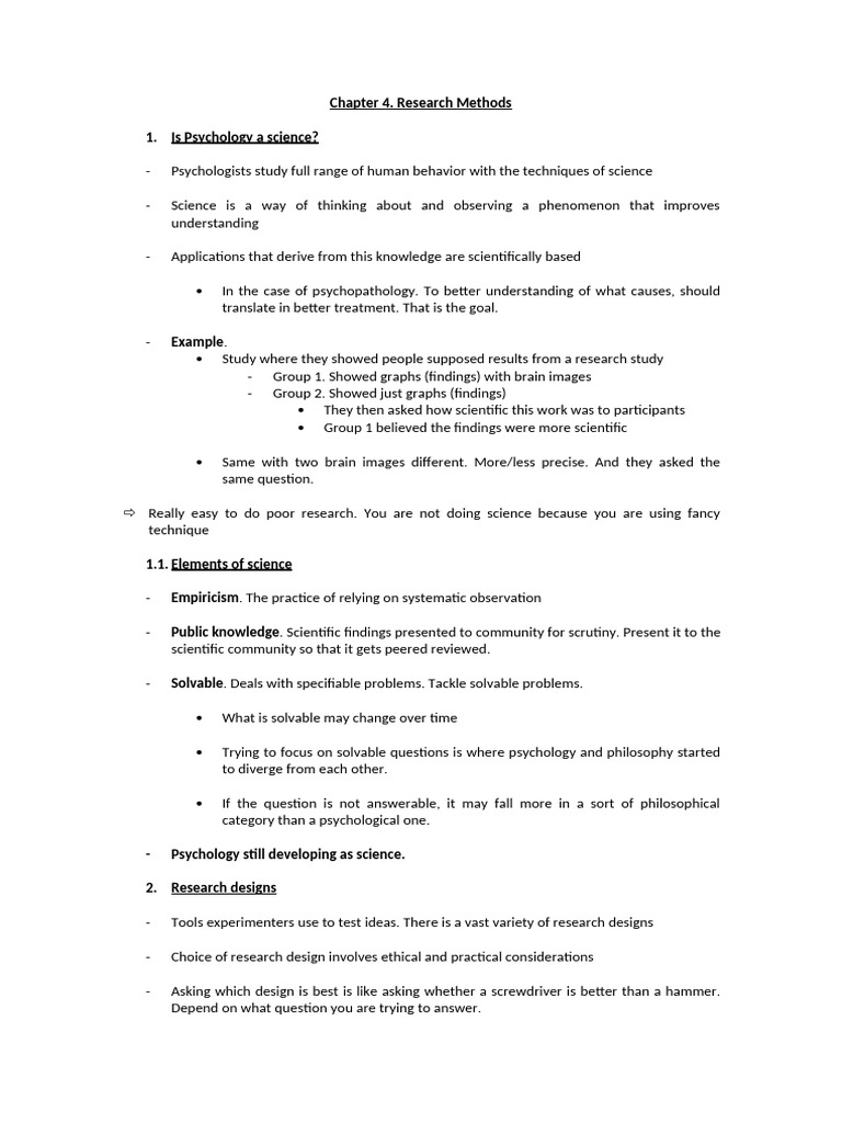 Chapter 4. Research Methods | PDF