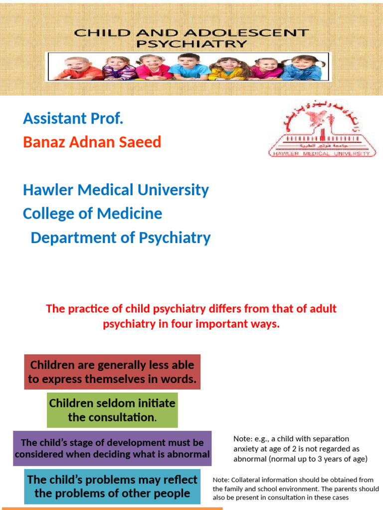 Child Psychiatry | PDF
