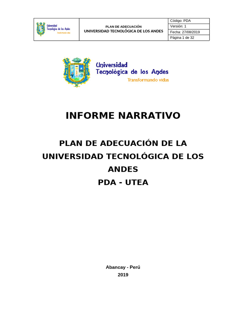 2 - Documento Explicativo - Utea - 2019 - 2 | PDF