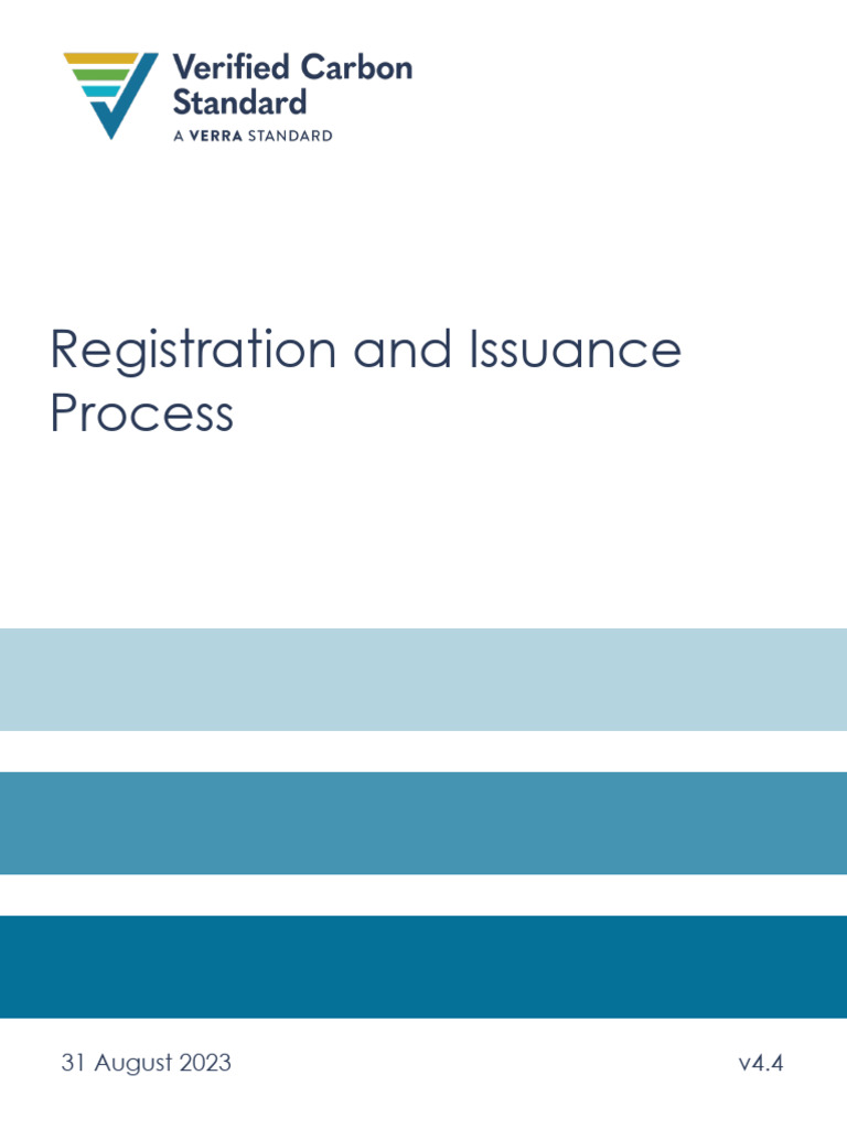 Registration and Issuance Process v4.4 - 31aug2023 | PDF | Clean ...