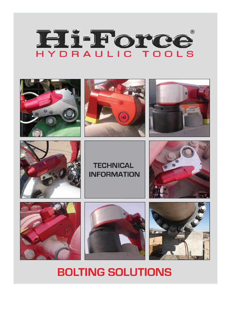 Tabela de Torque - BOLTING SOLUTIONS - Hi-Force Welcome | PDF