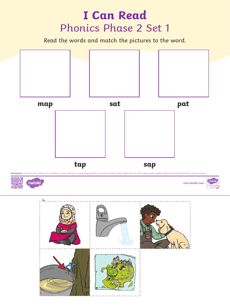 I Can Read Phonics Phase 2 Set 1 | PDF