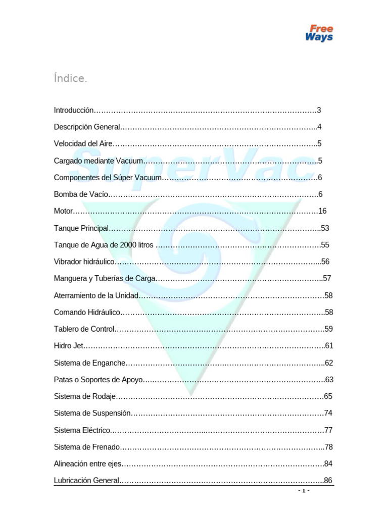 Supervacuum Constructora GP | PDF