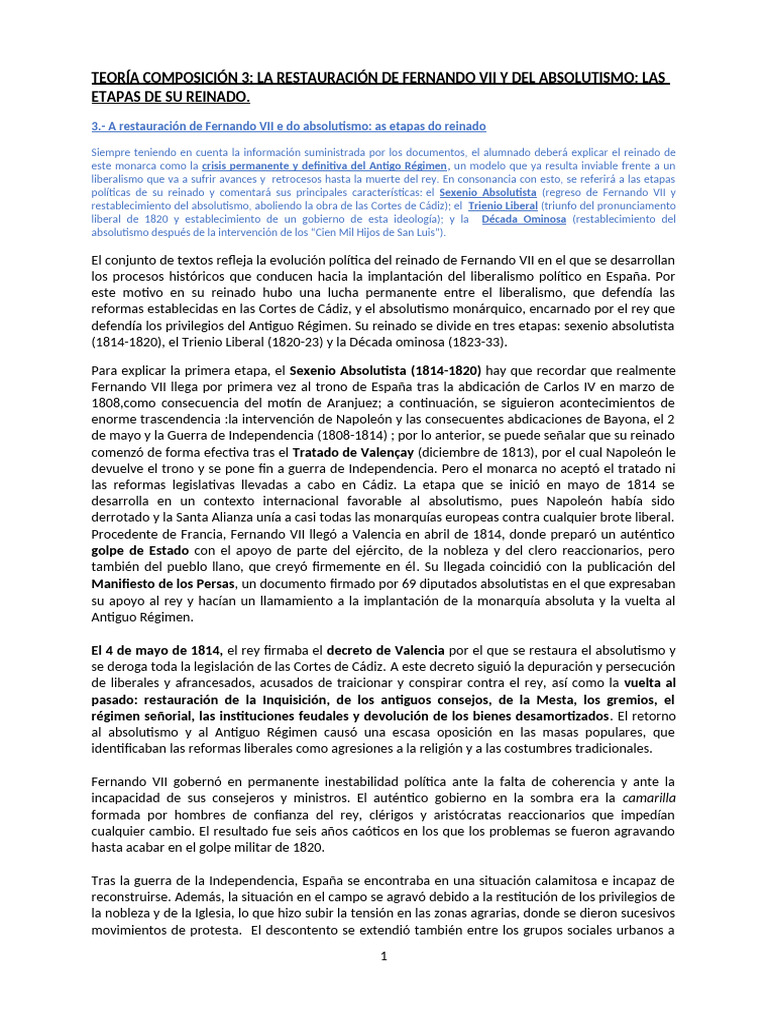 TEORÍA_COMPOSICIÓN_3__FERNANDO_VII | PDF