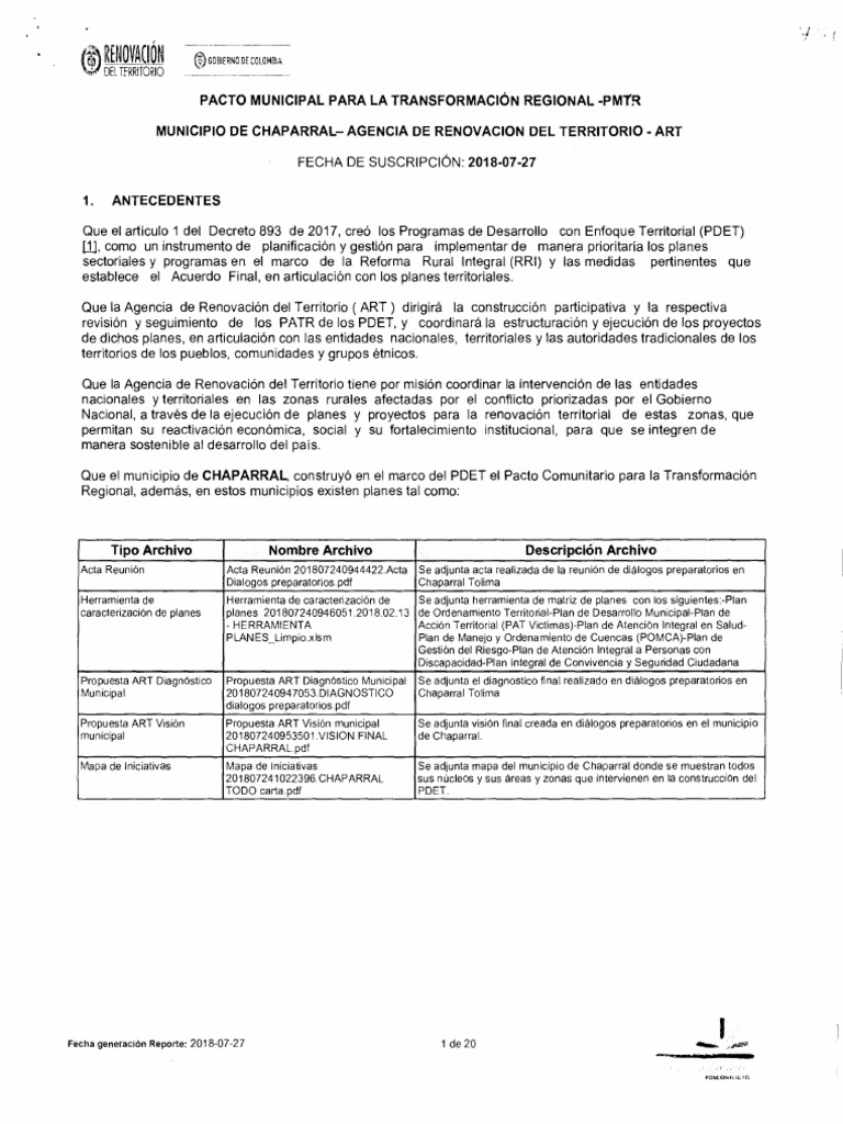 PMTR Chaparral | PDF