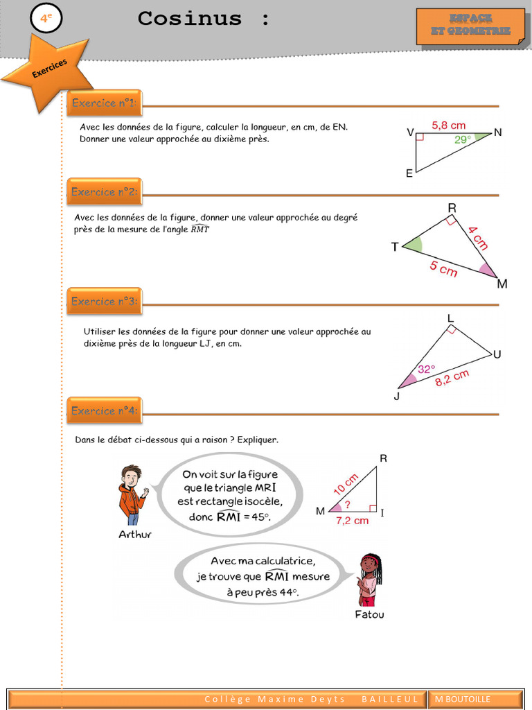 08 Cosinus | PDF