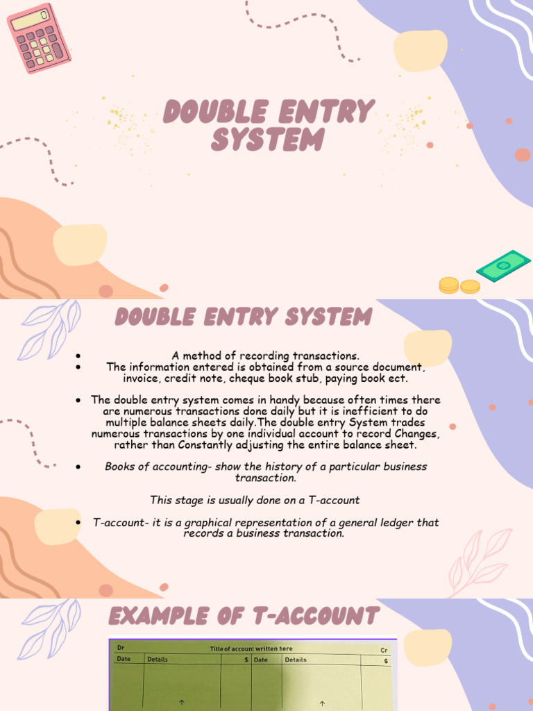 Double Entry System | PDF