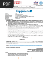 Capgemini Syllabus and Exam Pattern For 2025 Batch | PDF | Cloud Computing | Computer Programming