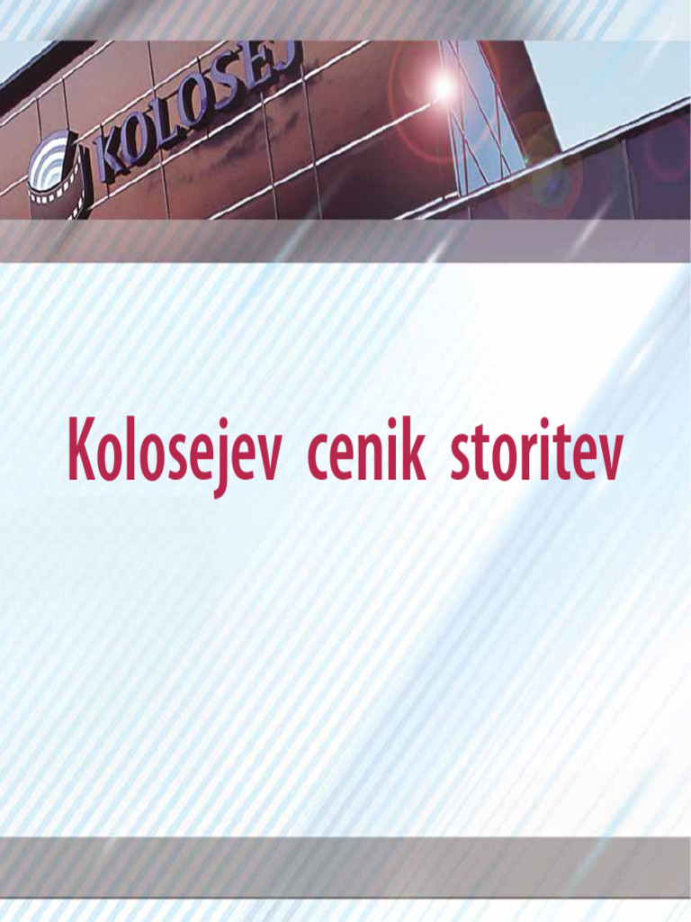 Cenik Storitev Kolosej 2017 06.a842841a72ae | PDF