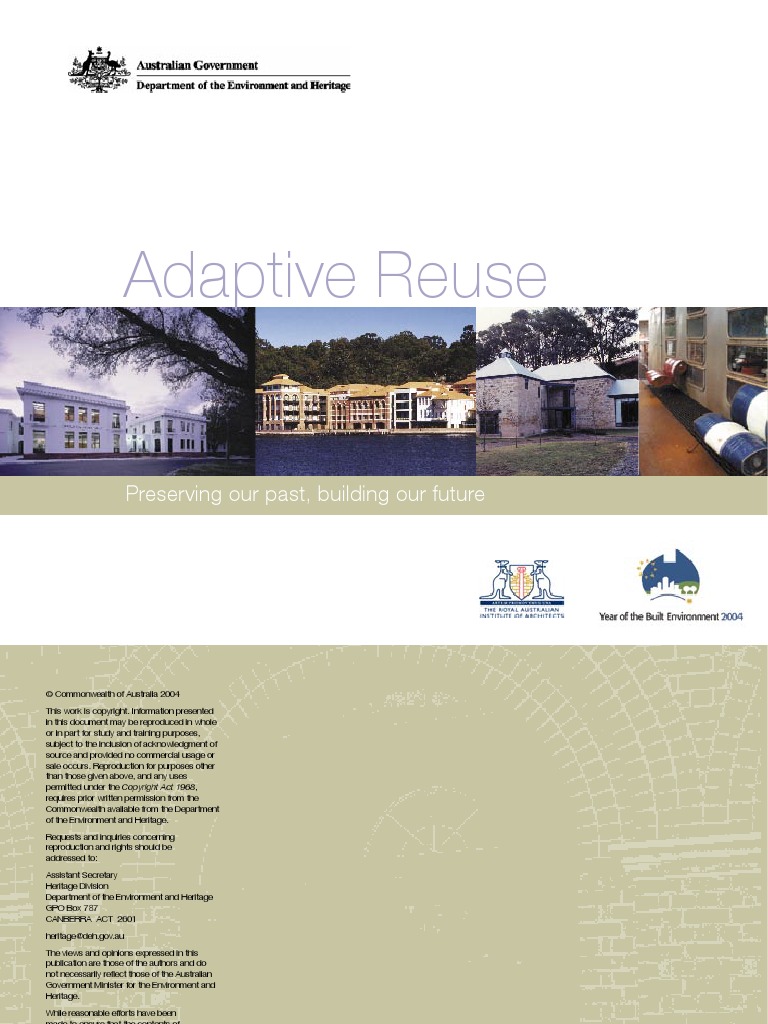 Adaptive Reuse | PDF | Reuse | Sustainability