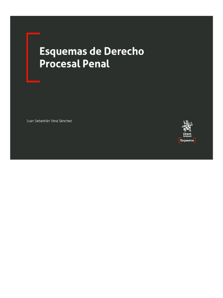 Esquemas Derecho Procesal Penal | PDF