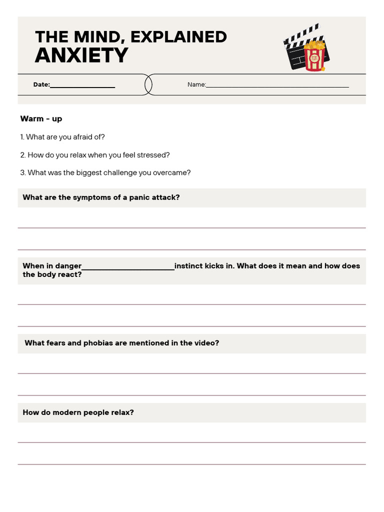 Anxiety Insights from "The Mind, Explained" | PDF | Self-Improvement ...