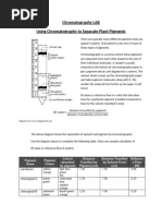 Required Practical 7 Chromatography Reasearch | PDF