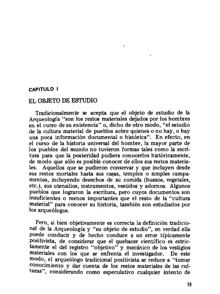 Arqueo Ciencia Social-17-67 Cap1y2 | PDF