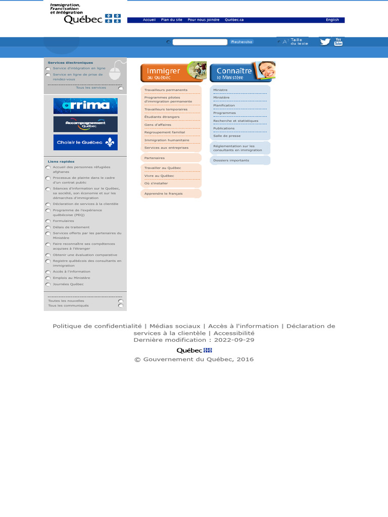 Immigration et Francisation au Québec | PDF | Québec | Immigration