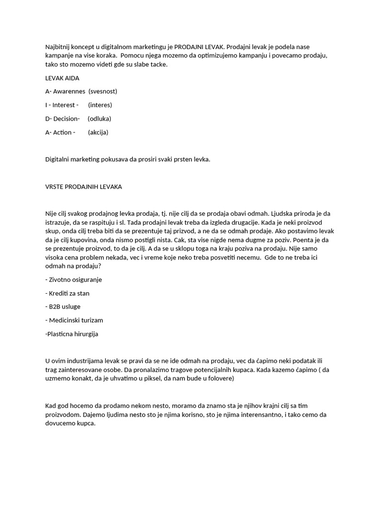 digitalni marketing | PDF