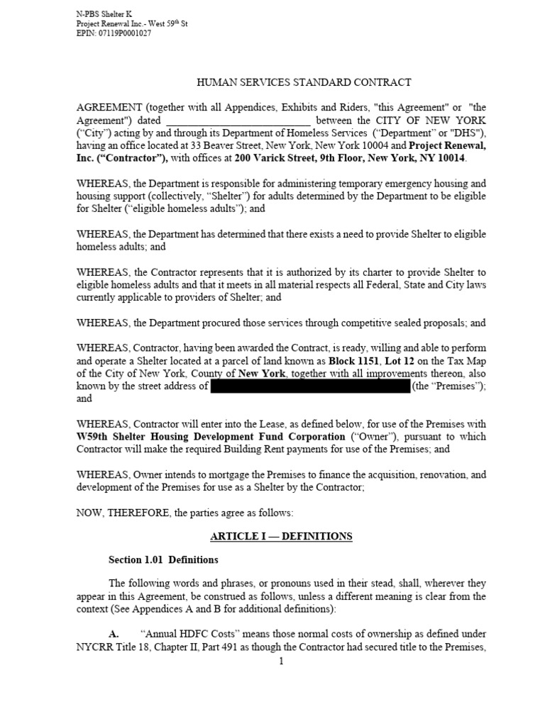 Project Renewal | PDF