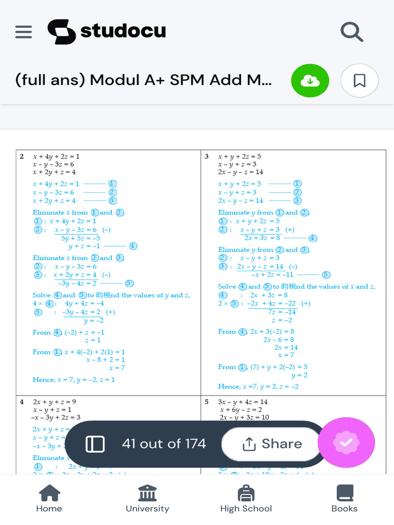 (Full Ans) Modul A+ SPM Add Math F4 - Chapter 1 Functions Fungsi ...