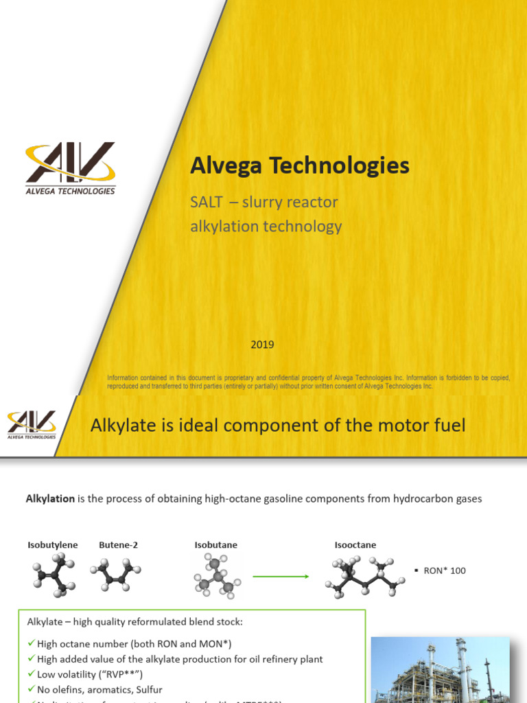 Alvega Presentation November 2019 Final | PDF