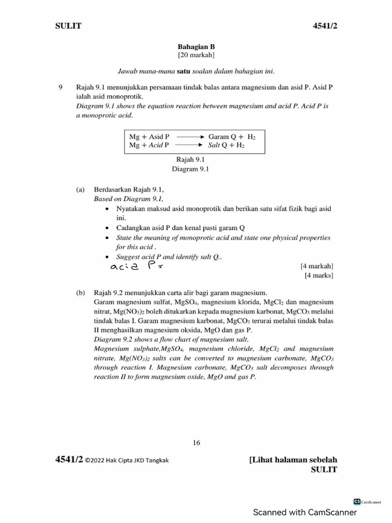 Bab 6 t4 Trial Kimia 2022 | PDF