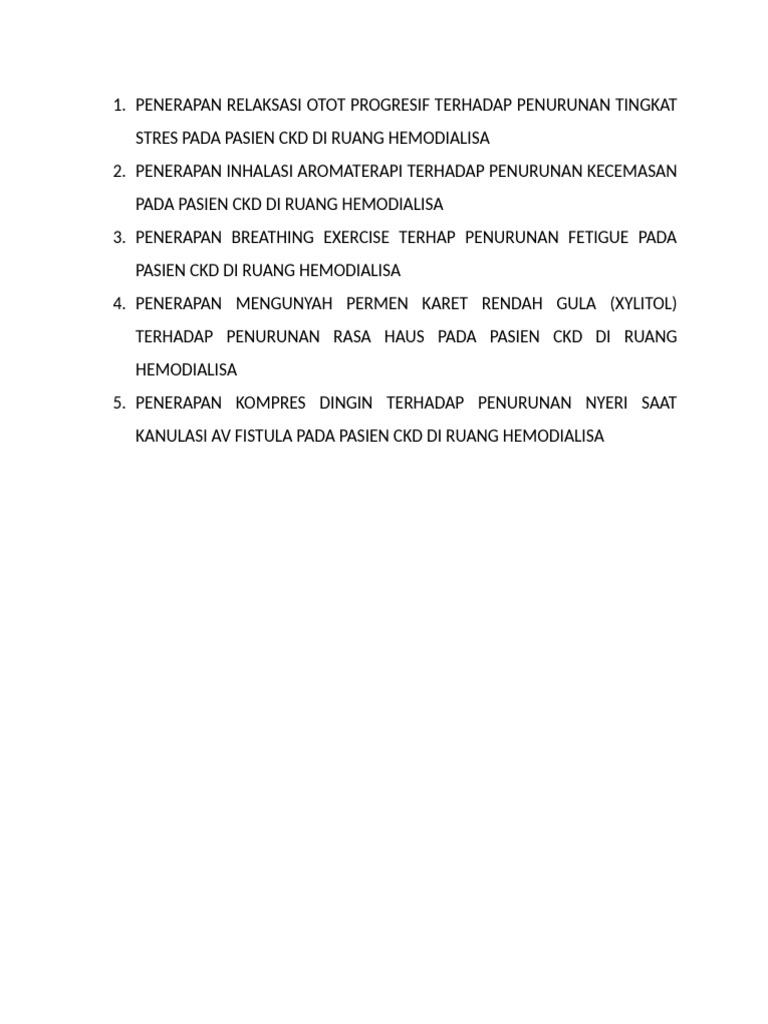 5 JUDUL KIAN HD | PDF