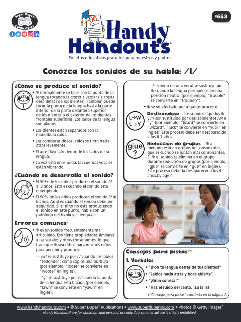 Conozca Los Sonidos de Su Habla: /L | PDF | Fonética | Lingüística