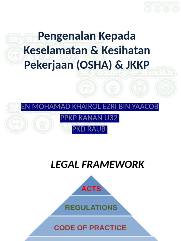 Slide Osha & JKKP | PDF